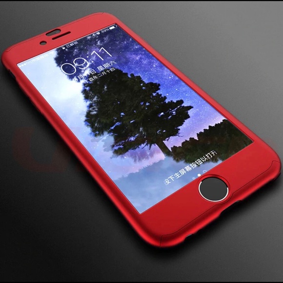 Other | Iphone 8plus Red 36 Degree Full Body Defense Case | Poshmark